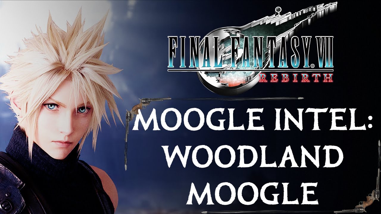 MOOGLE INTEL: WOODLAND MOOGLE | WORLD EXPLORATION | FINAL FANTASY 7 ...