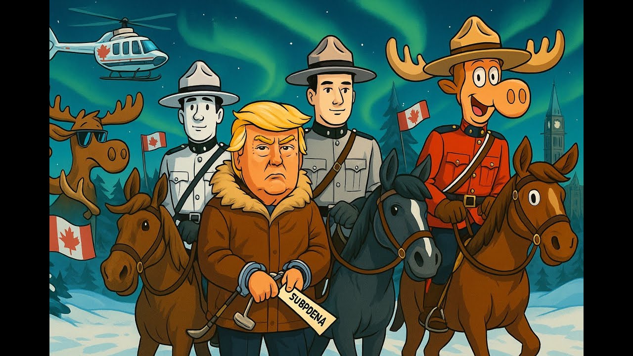 The Mounties Always Get Their Man 🇨🇦 | Satirical Song Roasts Trump’s ...