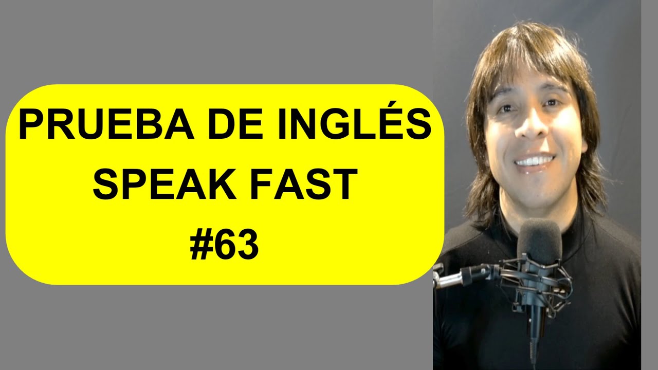 SPEAK FAST PRACTICE! COMO HABLAR RÁPIDO EN INGLÉS "LEARN ENGLISH WITH ...