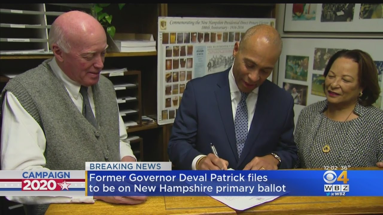 Deval Patrick Officially Joins Race For President In New Hampshire ...