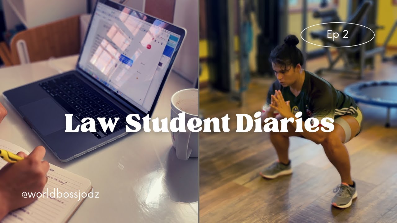 Law Student Diaries Ep 2 - assignments, gym, exam season - YouTube