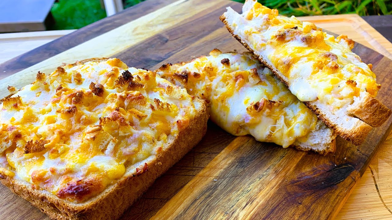 Hawaii Toast in der Version "extrem käsig, lecker und saftig" - YouTube