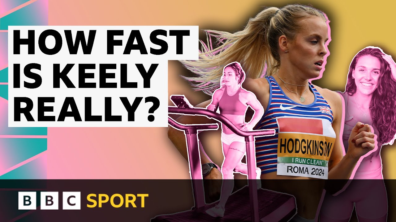 Could you keep up with Keely Hodgkinson's 800m pace? | Paris 2024 ...