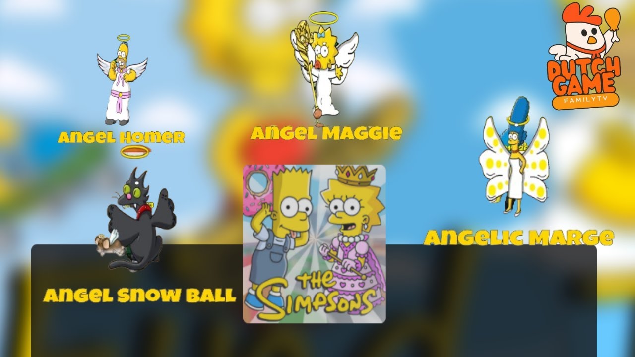 HOW TO FIND THE SIMPSONS ANGELIC CHARACTERS #ROBLOX - YouTube