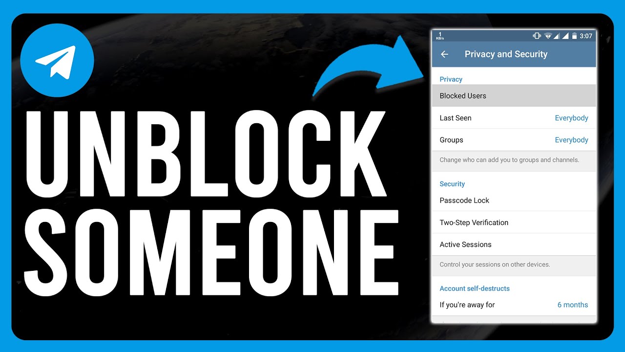 How to Unblock Someone on Telegram (How to Unblock Users on Telegram ...