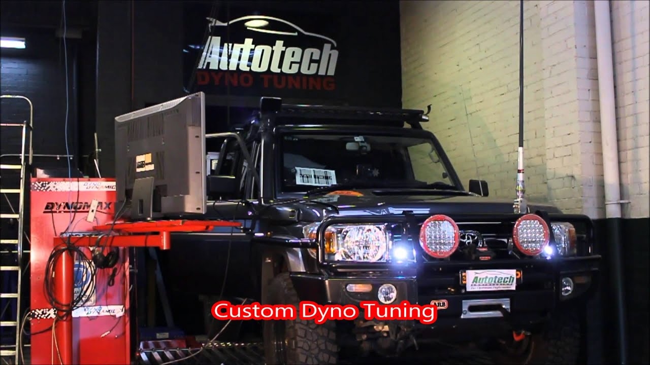 TOYOTA LANDCRUISER 79 SERIES TURBO DIESEL UNIQ INSTALL & CUSTOM DYNO ...