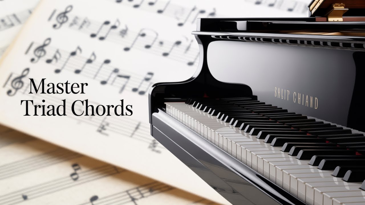 Master TRIAD CHORDS in Minutes for Music Beginners - YouTube