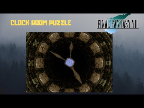 FF VII clock room puzzle Temple of the Ancients