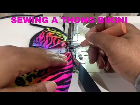 DIY: The Fastest Way to Sew a Thong Bikini