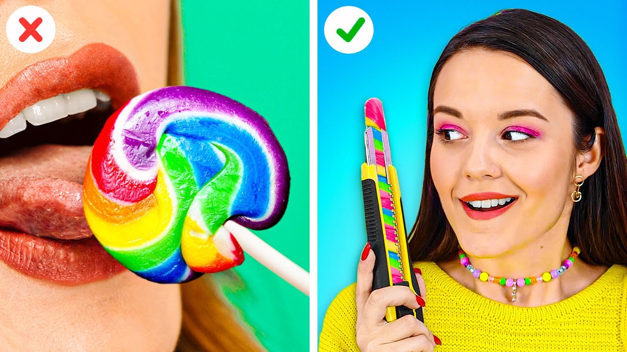 DIVERSÃO NA VOLTA ÀS AULAS! || Os Melhores Truques com Material Escolar ...