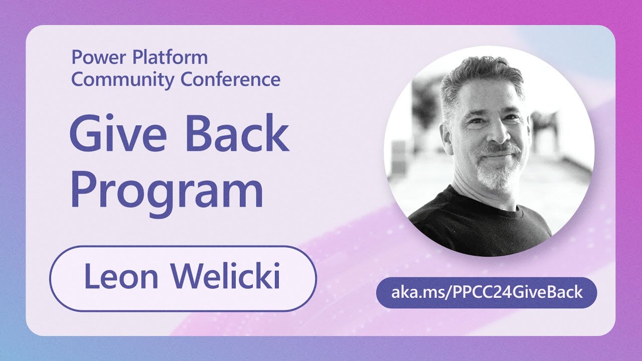 Win tickets for PPCC24 with the Community Giveback Program! - YouTube