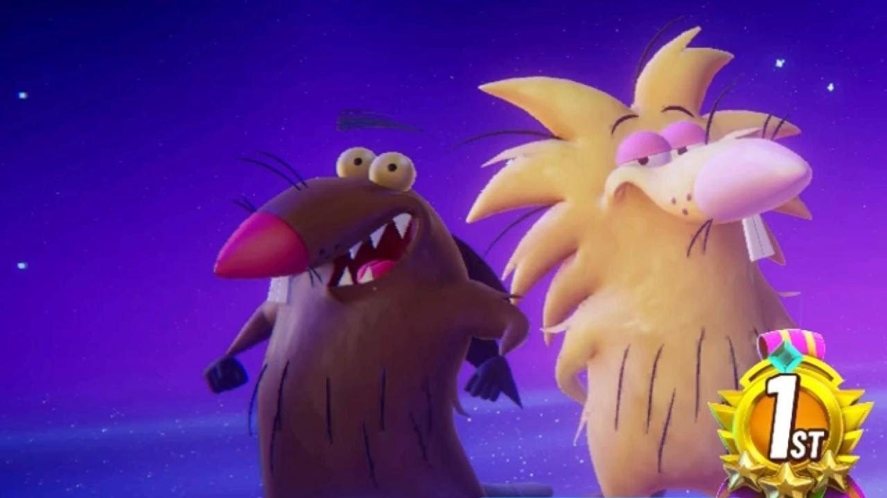 Nickelodeon All-Star Brawl 2 Online Battles Angry Beavers - YouTube