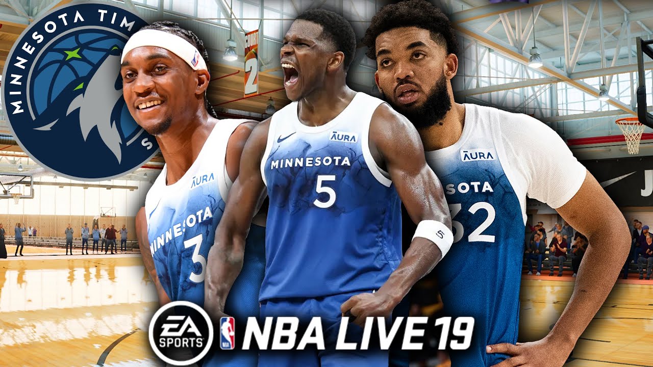 ANT-MAN, KAT & JADEN MCDANIELS Minnesota Timberwolves NBA LIVE 19 LIVE RUN 3v3 Gameplay - YouTube