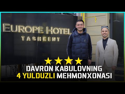 Davron Kabulovning 4 yulduzli dang‘illama mehmonxonasiga sayohat