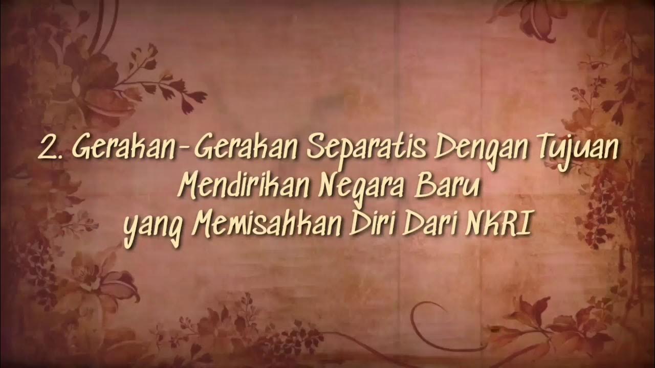 Persatuan Dan Kesatuan Bangsa Pada Masa Revolusi Kemerdekaan 18