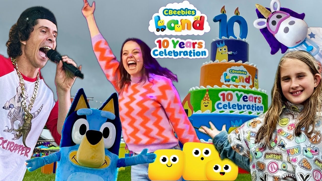 Alton Towers CBeebies Land 10 Years Celebration Vlog - YouTube