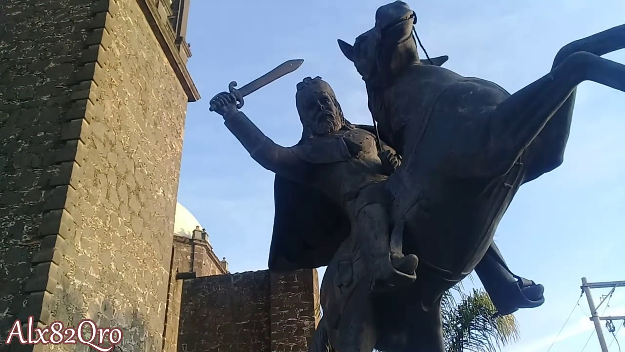 Coroneo, Guanajuato, México (Paseando en su Jardin e Iglesia) - YouTube