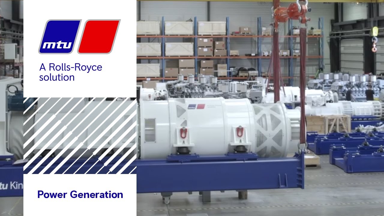 Continuous power supply with our mtu Kinetic PowerPacks - YouTube