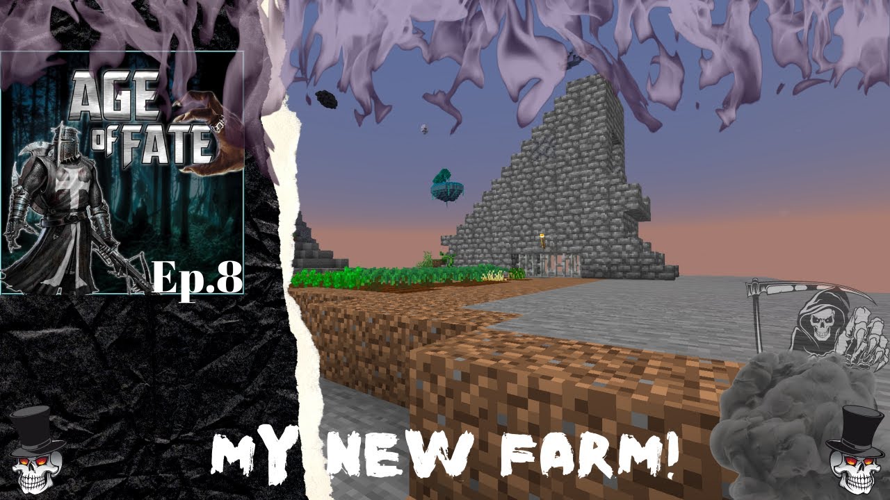 Age of Fate ~ Ep.8 ~ Time to Grow Food! ~ Modded Minecraft 1.16.5 - YouTube