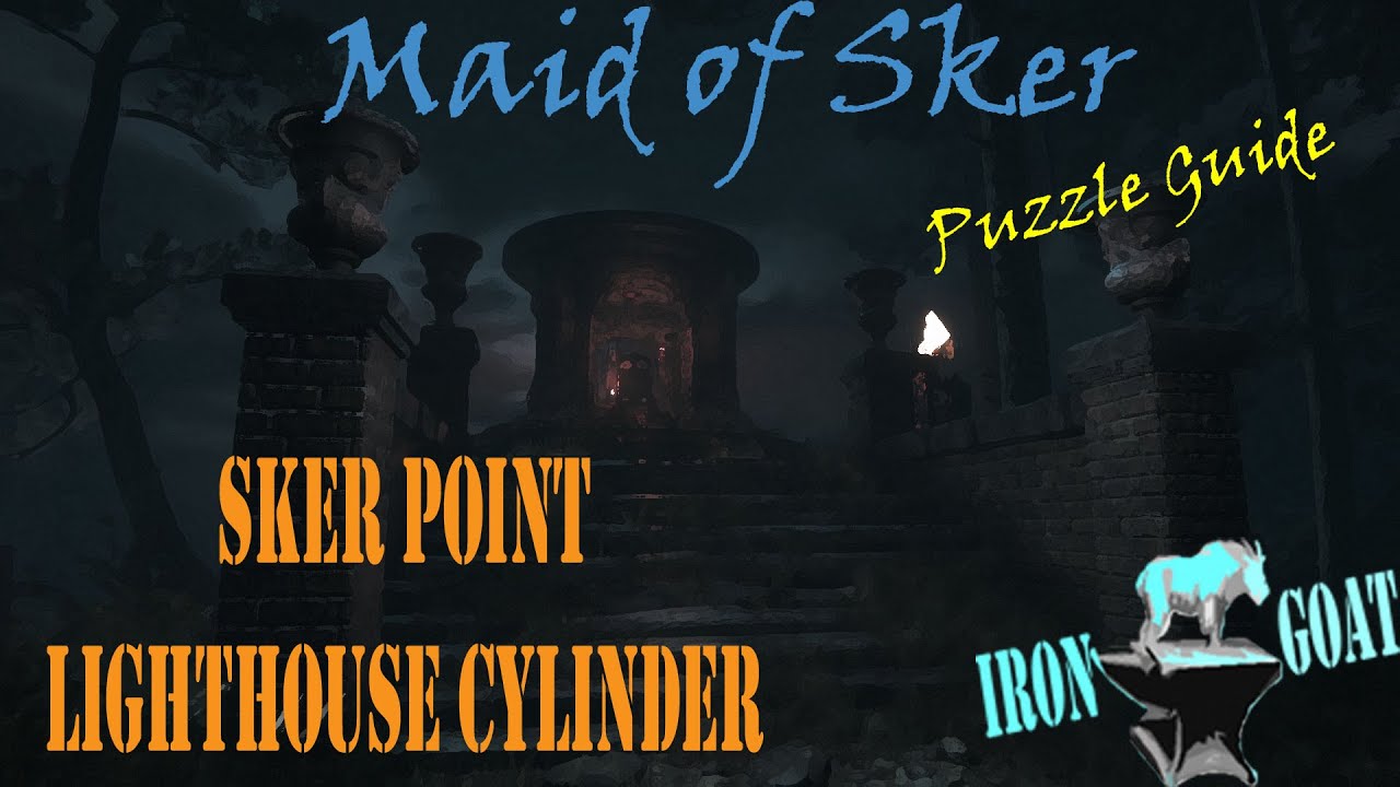 Maid of Sker - Puzzle Guide - "Lighthouse Cylinder" Sker Point - YouTube