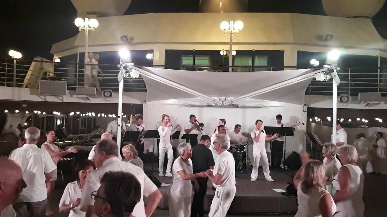 'Blame it on the Boogie' - White Night, Azamara Journey - YouTube
