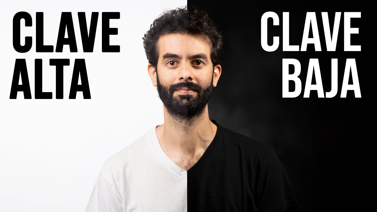 CLAVE ALTA y CLAVE BAJA 📷 Cómo hacer este tipo de fotos la iluminación ...