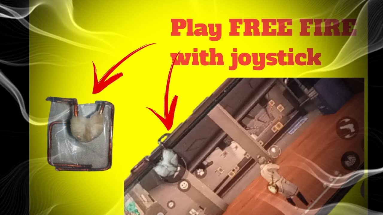 Play FREE FIRE with homemade joystick//fast gloowall//op game play ...