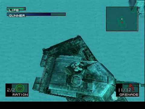 [GERMAN] Metal Gear Solid 1 - Vulcan Raven in M1 Tank Battle - YouTube