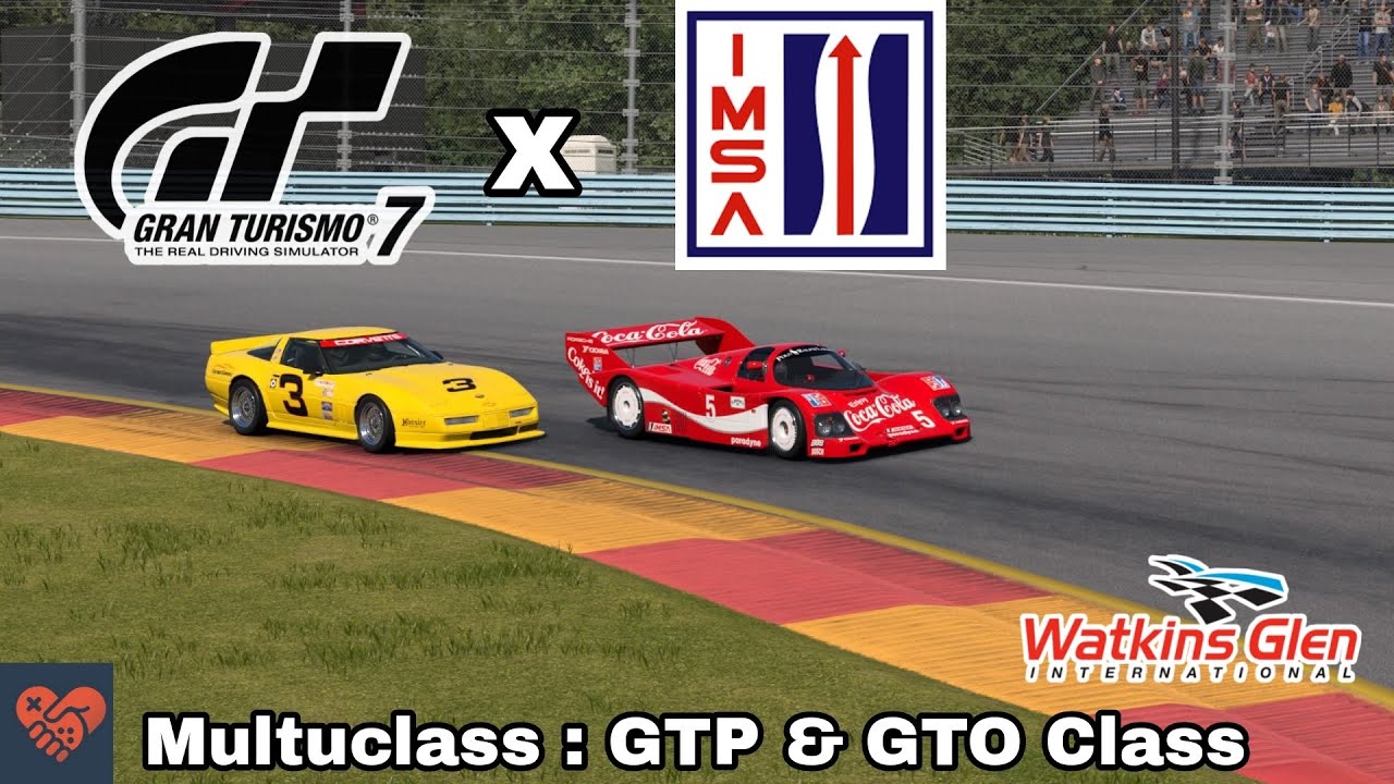 GT7 x IMSA Multiclass GTP & GTO Class Walkings Glen | Custom Race - YouTube