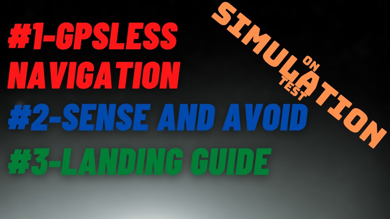 All Projects - on Simulation Test - Airsim Simulator - YouTube