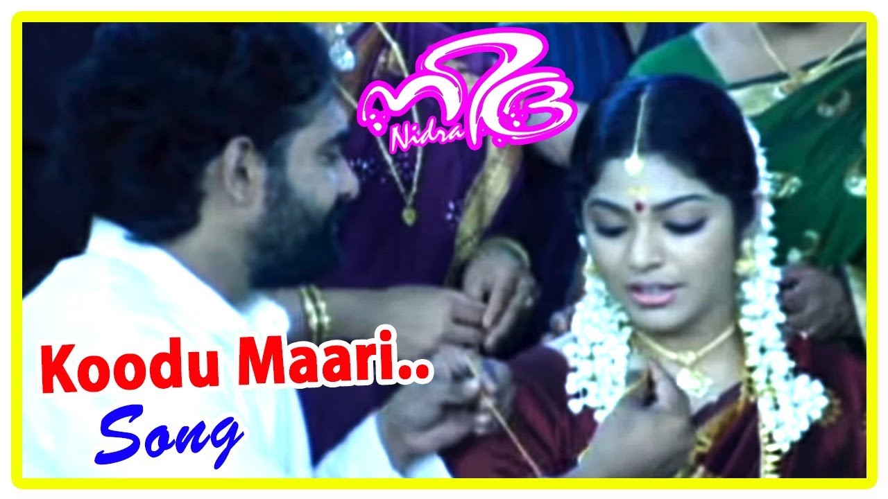 Nidra Movie Scenes | Koodu Maari Song | Sidharth Bharathan weds Rima ...