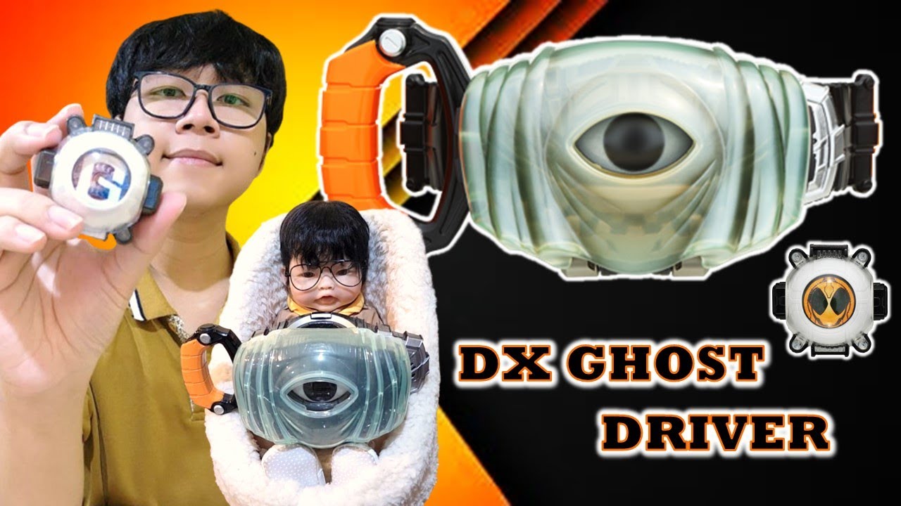 รีวิวเข็มขัดมาสไรเดอร์โกสท์ DX Ghost Driver - YouTube