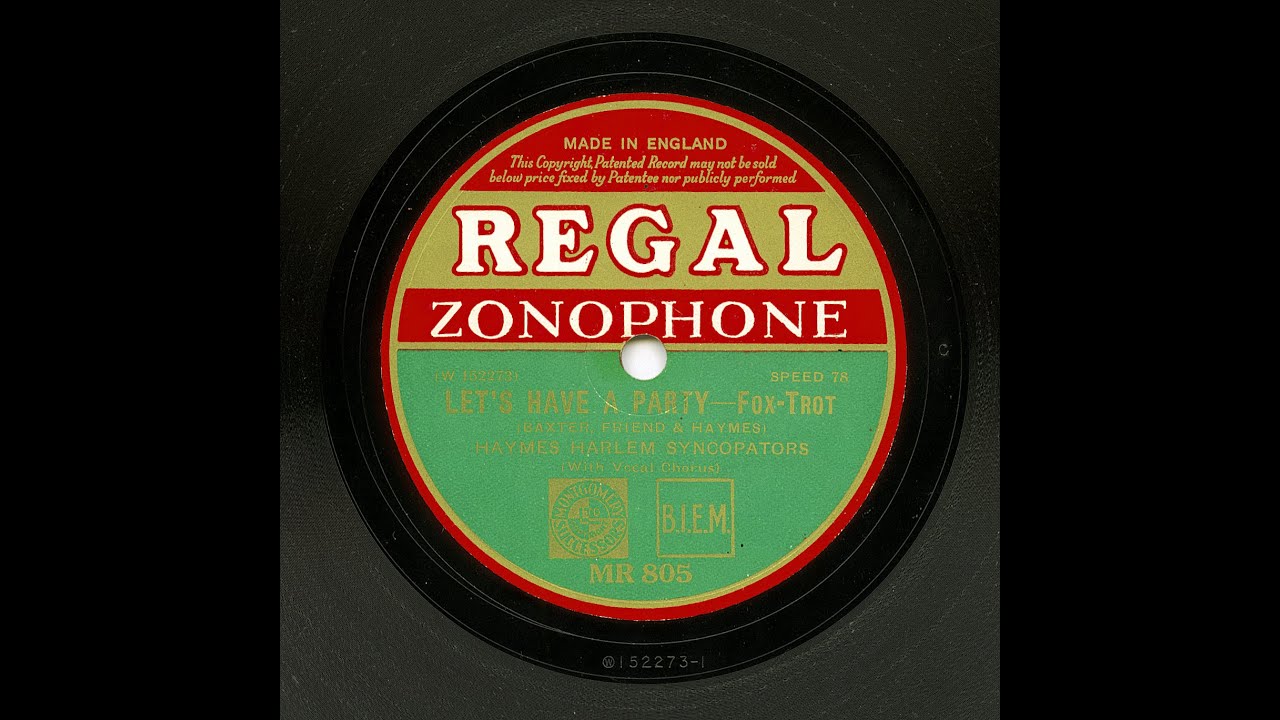 Joe Haymes And His Orchestra - Let's Have A Party - YouTube