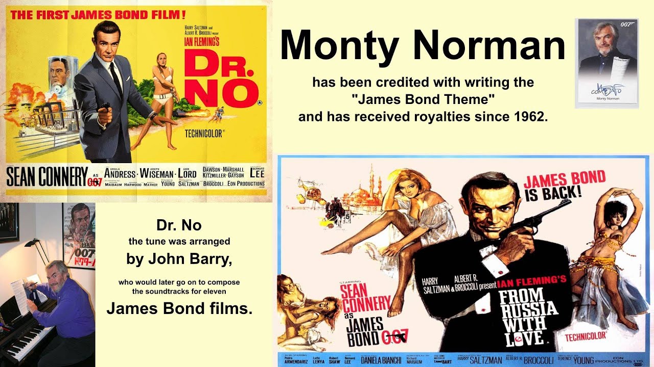 James Bond 007- The Story behind- Title Song and Music Theme Composing ...