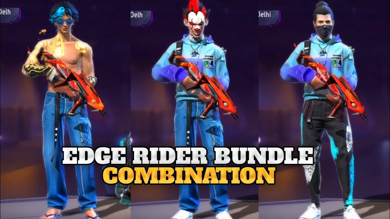TOP 20 BEST DRESS COMBINATION WITH EDGE RIDER BUNDLE 😀 - YouTube