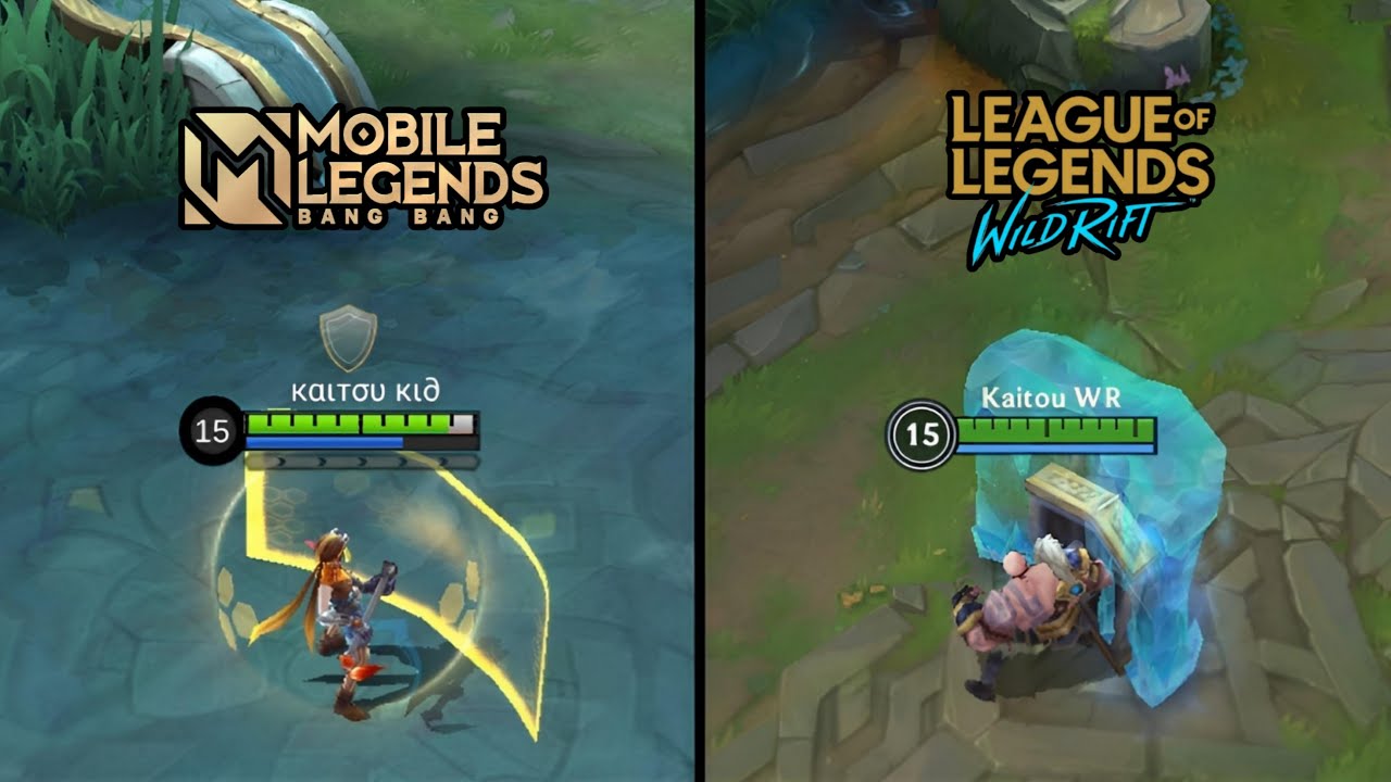 Mobile Legends vs Wild Rift - YouTube