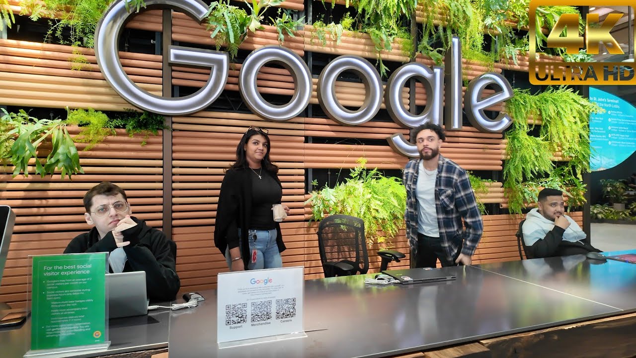 Walk With Me 4k Path Train Google New York CIty Headquaters Walking ...