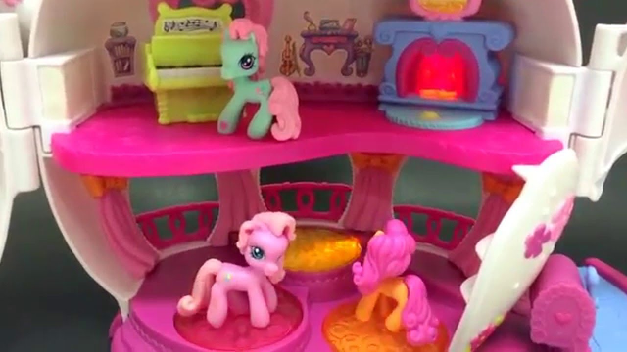 My Little Pony マイリトルポニー G3 Ponyville ポニーヴィル Teapot Palace Playset ...