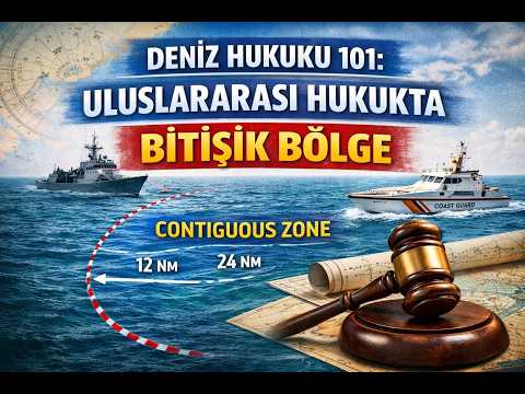 Deniz Hukuku 101: Uluslararası Hukukta Bitişik Bölge #uluslararasıhukuk #denizhukuku