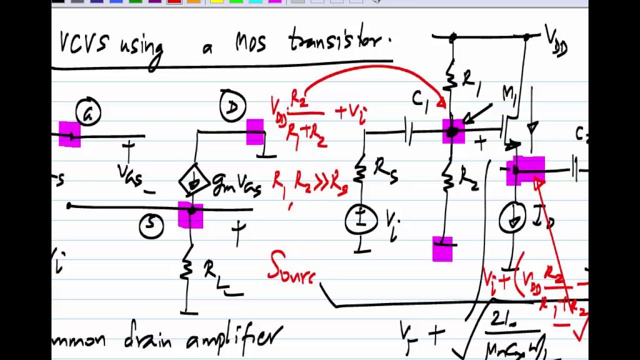 Analog Circuits L24: Controlled Sources Using MOSFETS: VCVS, VCCS - YouTube
