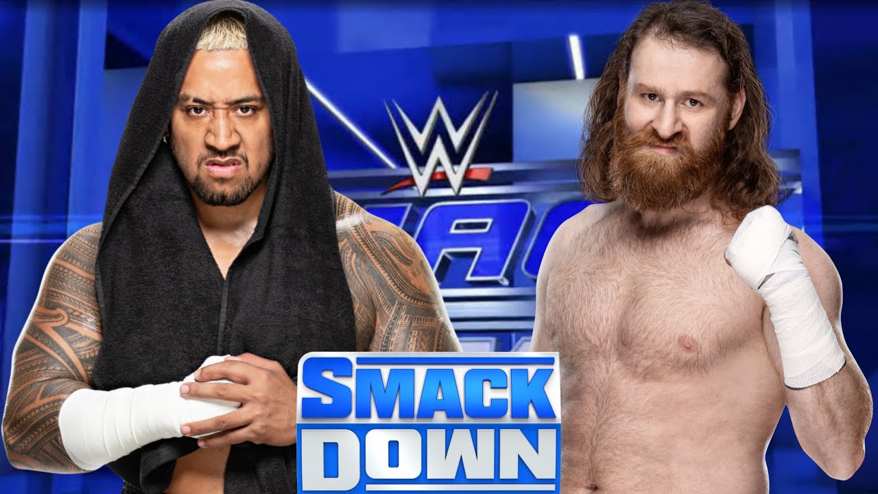 Sami Zayn vs Solo Sikoa | One - On - One | Smackdown | WWE 2K22 - YouTube