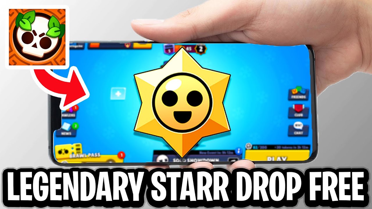 How To Get A Legendary Starr Drop For FREE In Brawl Stars - Full Guide ...