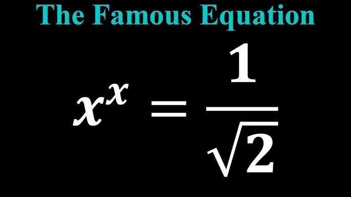Famous Math Equations