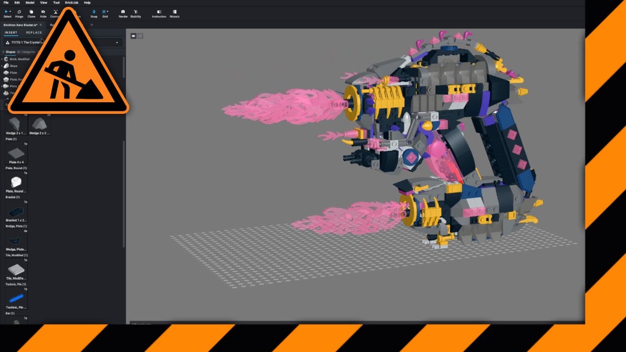 Build Video: XENO BLASTER, LEGO 71772 Alternate Build - YouTube