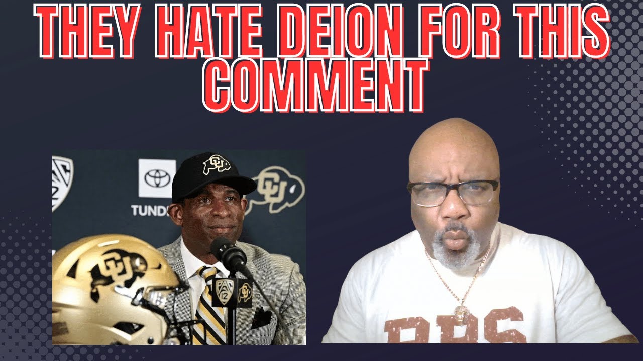 Deion Sanders makes a comment that made a lot of people mad - YouTube