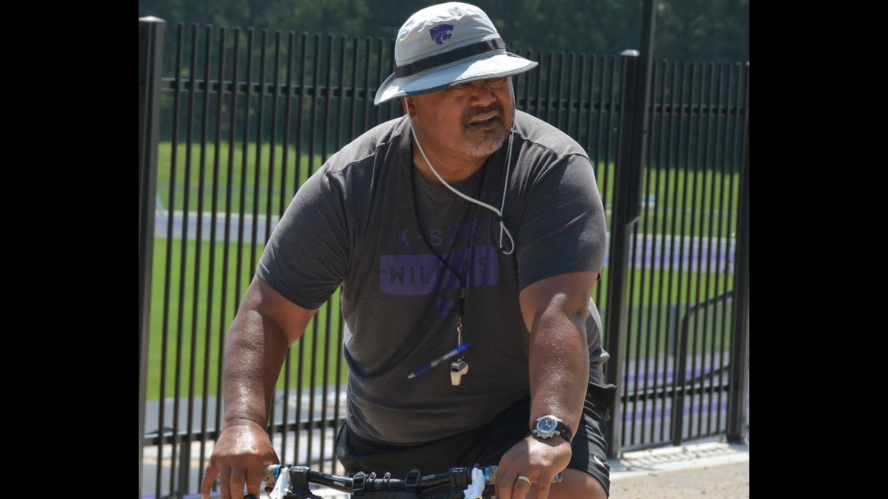 Kansas State Wildcats: Mike Tuiasosopo Post-Practice (8.19.19) - YouTube