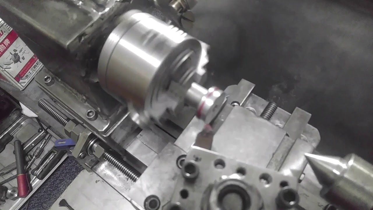 Homemade Mini Metal Lathe, 2nd look - YouTube