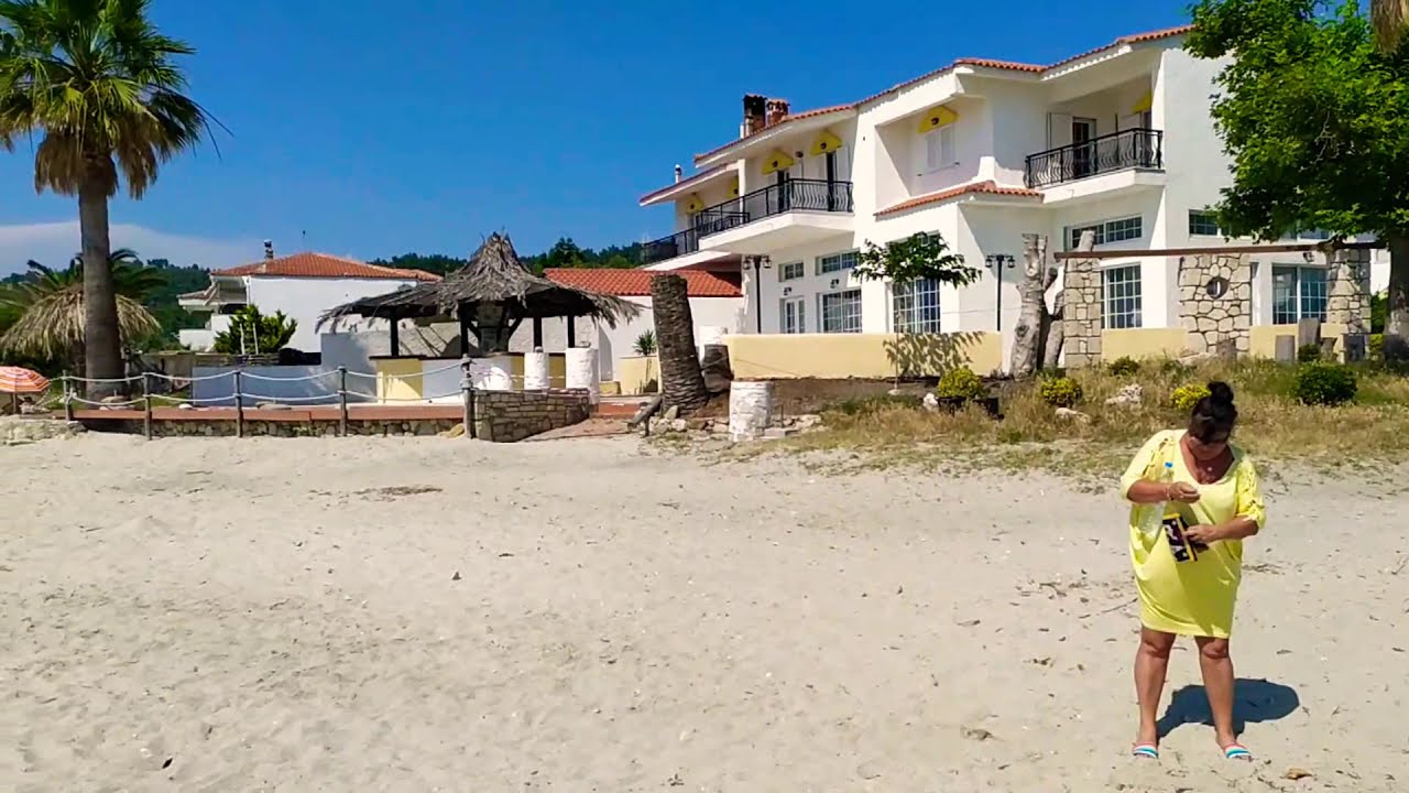 Skala Fourkas Beach , Kassandra, Halkidiki, Greece 04.07.2020 - YouTube