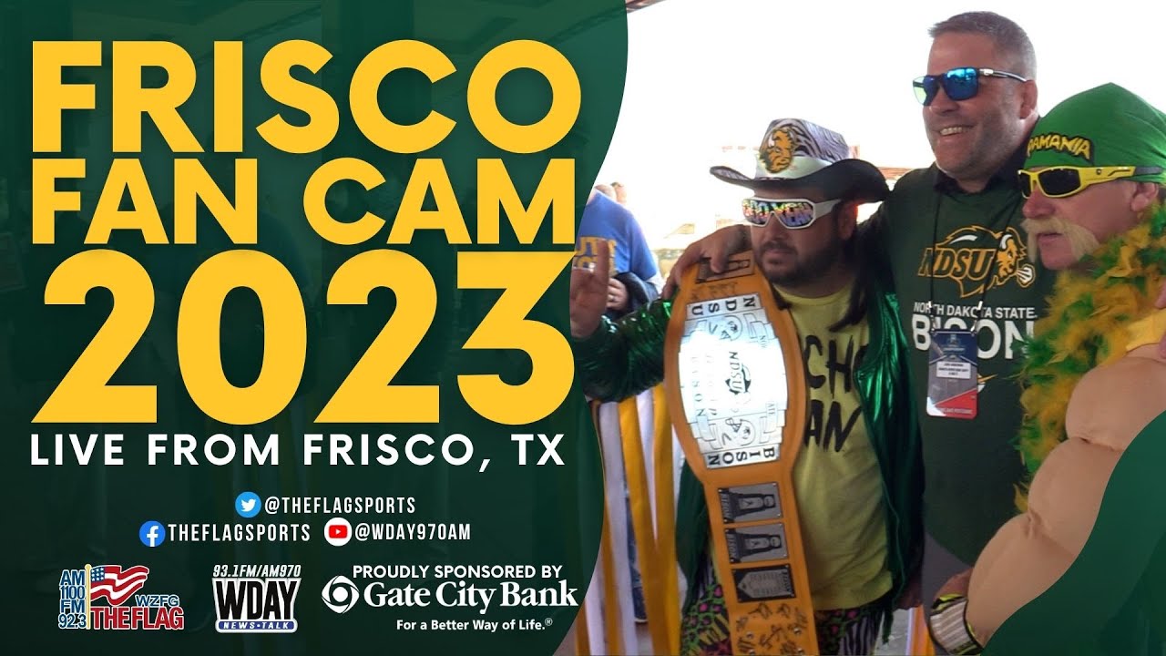 Frisco Fan Cam - Hulk Hogan & Macho Man are ready show Bison pride ...