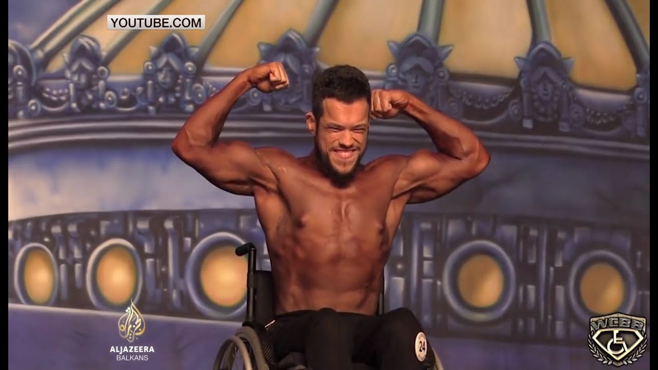 Bh. bodybuilder sa cerebralnom paralizom želi na 'Arnold Classic' - YouTube